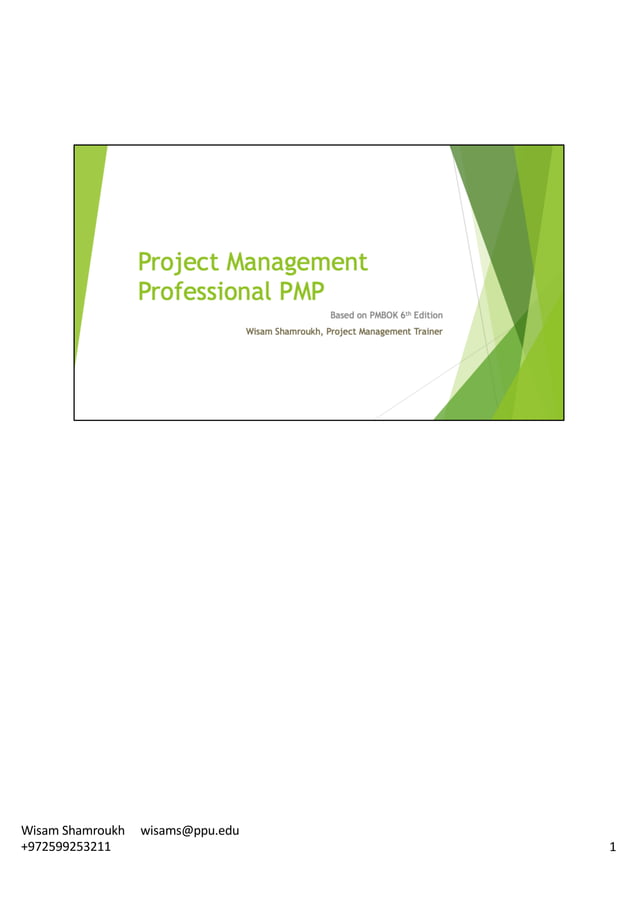 Pmbok 05 project scope management | PDF | Business | Business and Finance