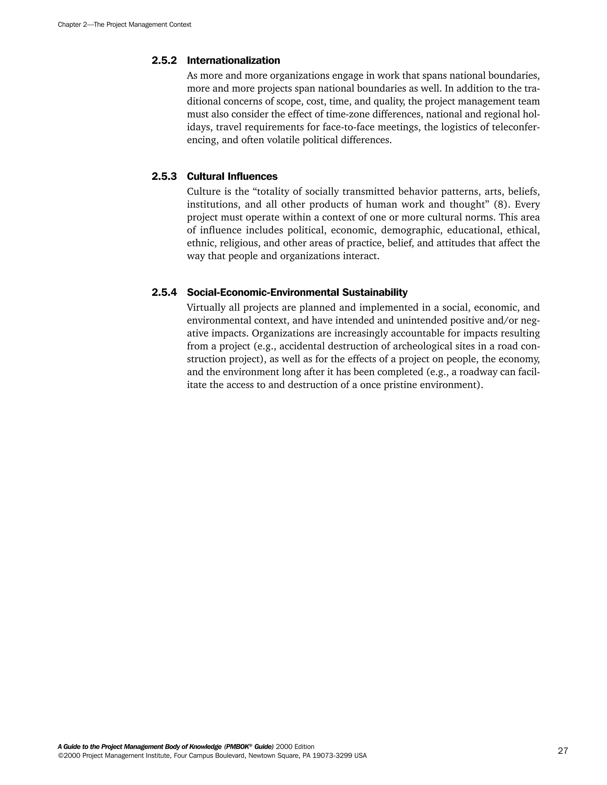 A Guide to Project Management Body of Knowledge | PDF