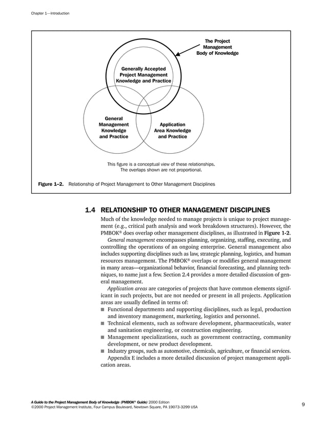 A Guide to Project Management Body of Knowledge | PDF