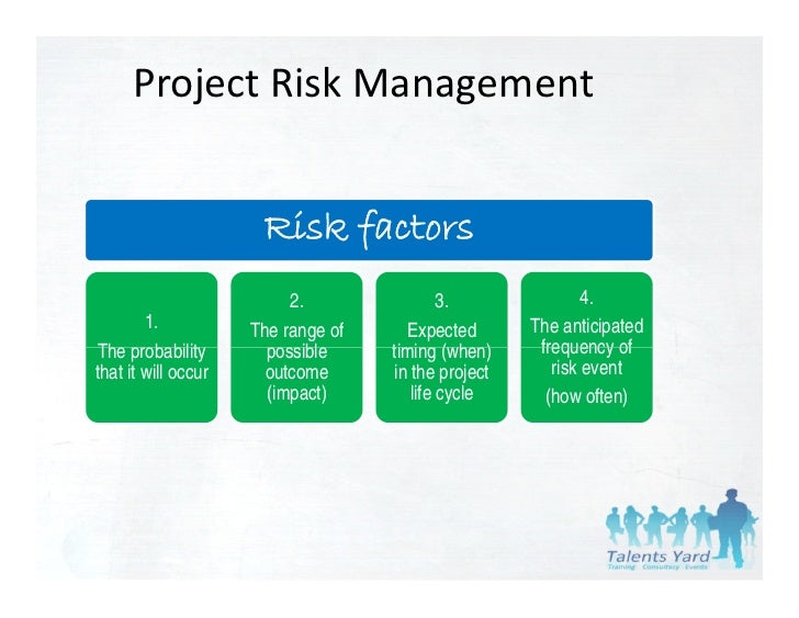 Pmbok 4th edition chapter 11 - Project Risk Management