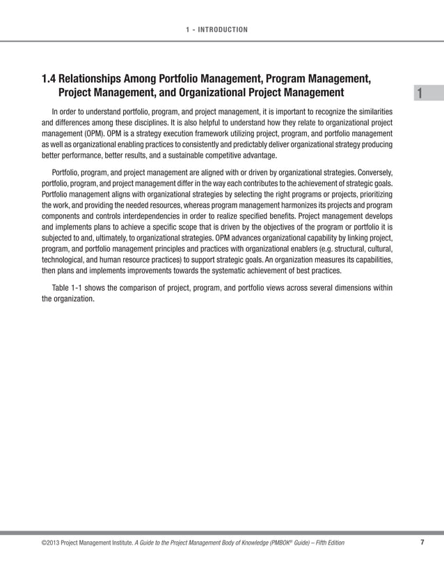 (PMBOK® Guide) – Fifth Edition | PDF