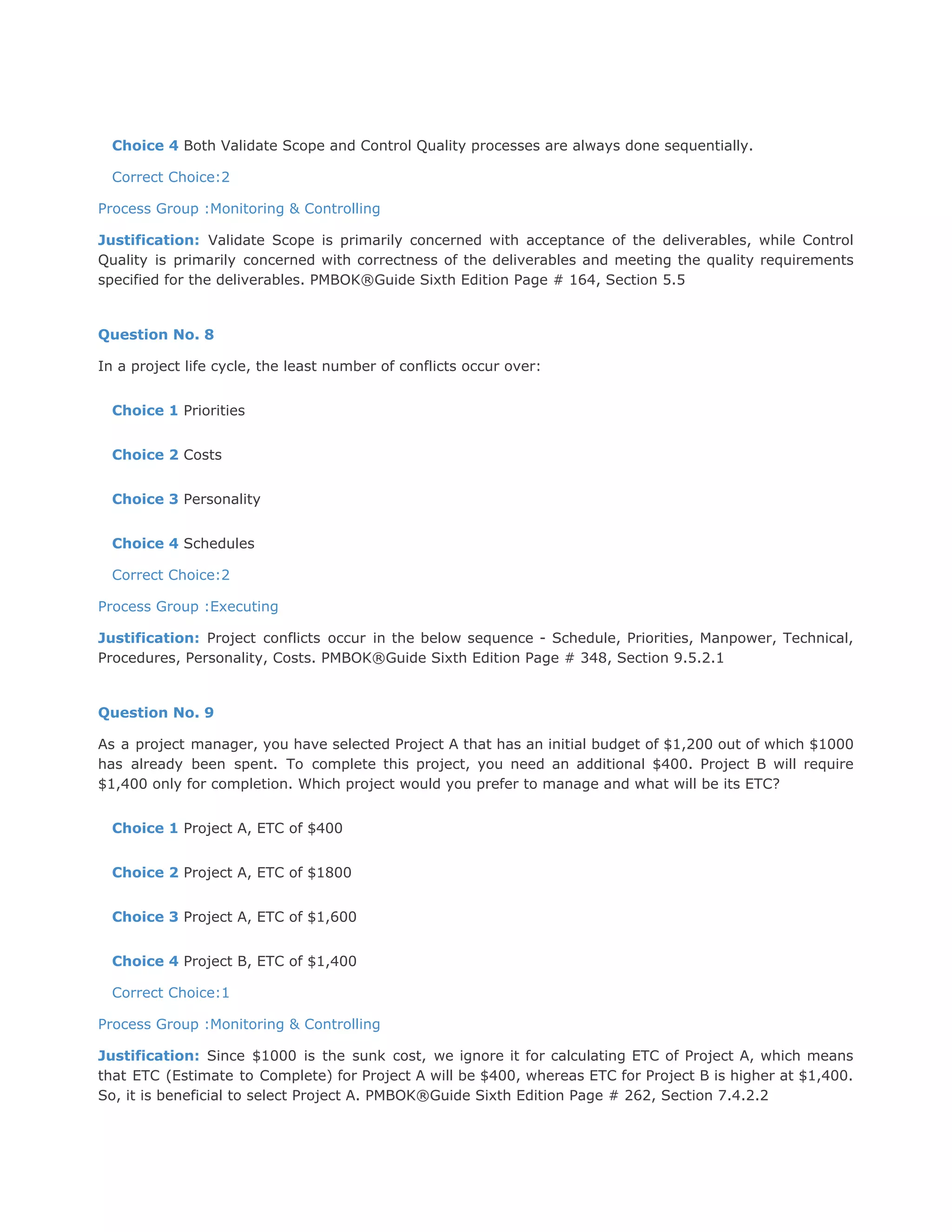 Pmbok 6th edition_practice_questions | PDF