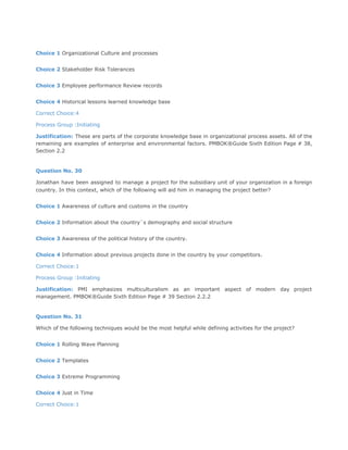 Pmbok 6th edition_practice_questions | PDF