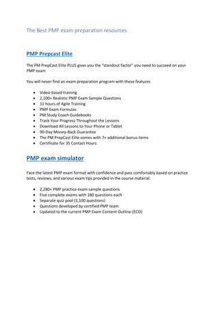 PMBOK GUIDE 7th Summary | PDF