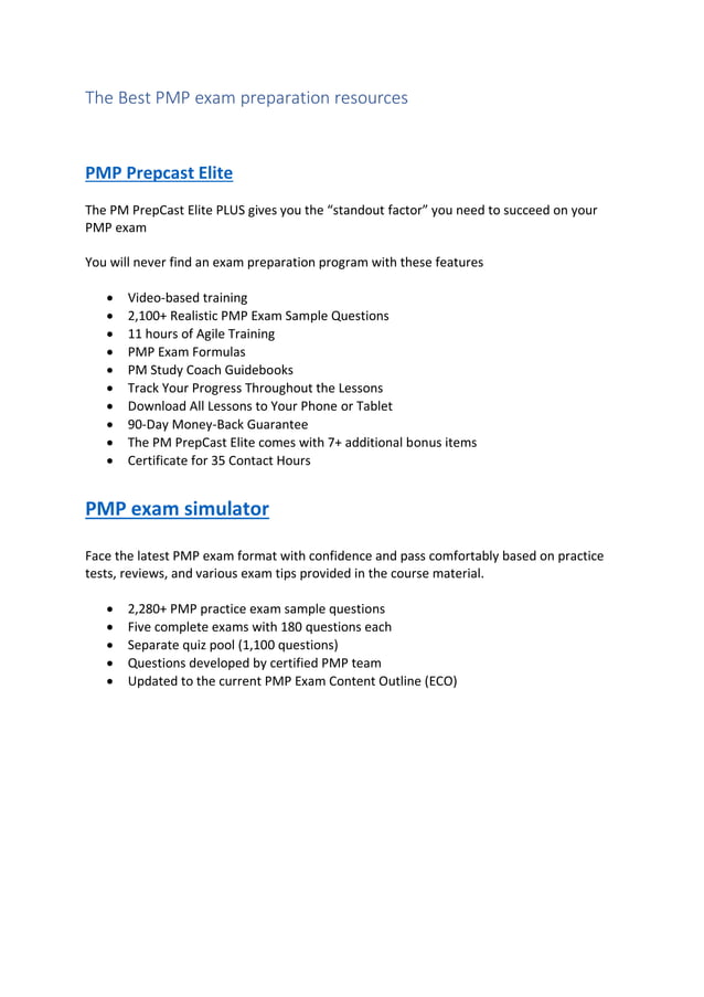 PMBOK GUIDE 7th Summary | PDF