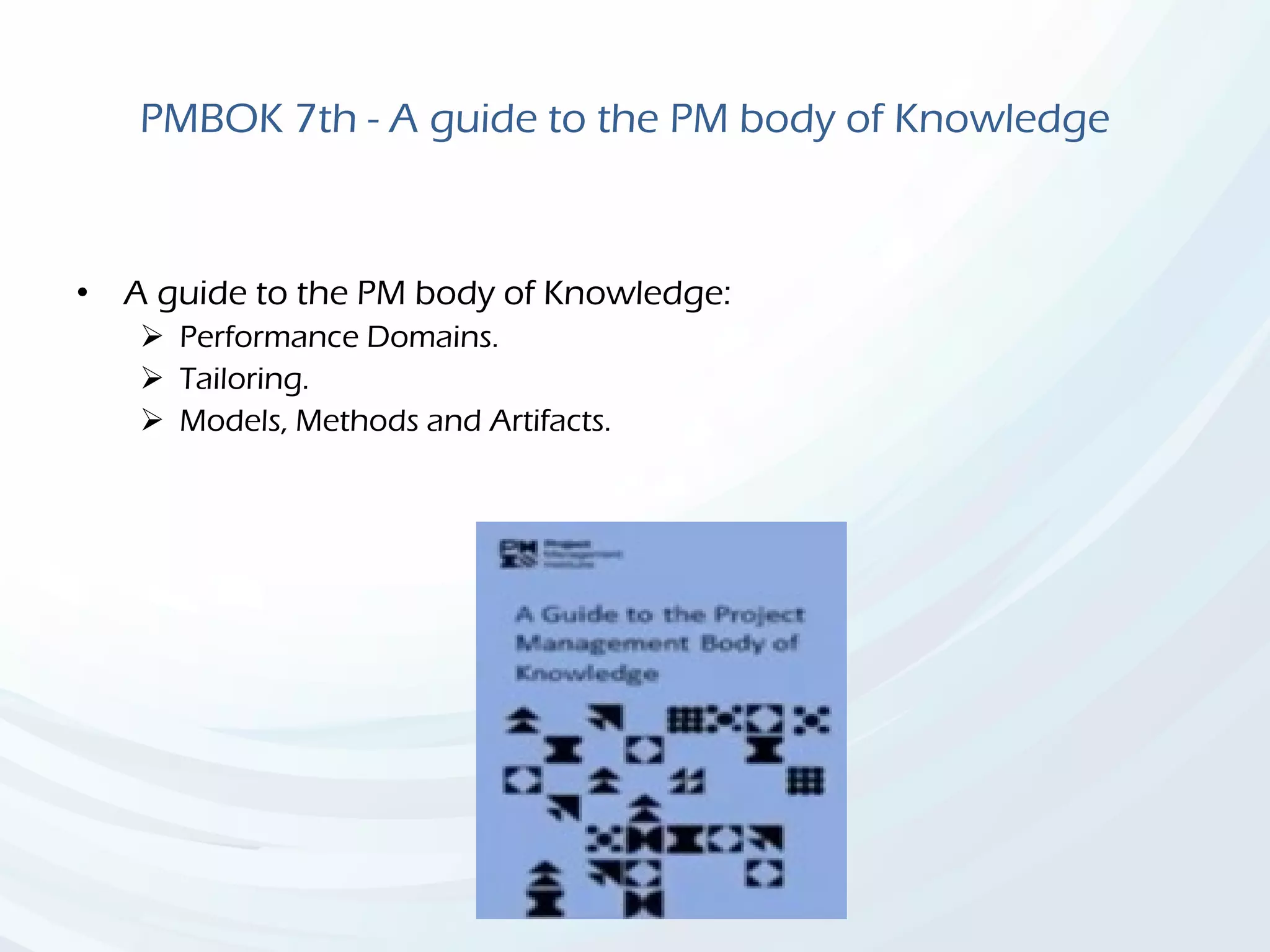 PMBOK 7th Edition What is Changing? | PDF