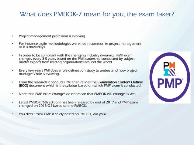 PMBOK 7th Edition What is Changing? | PDF | Business | Business and Finance