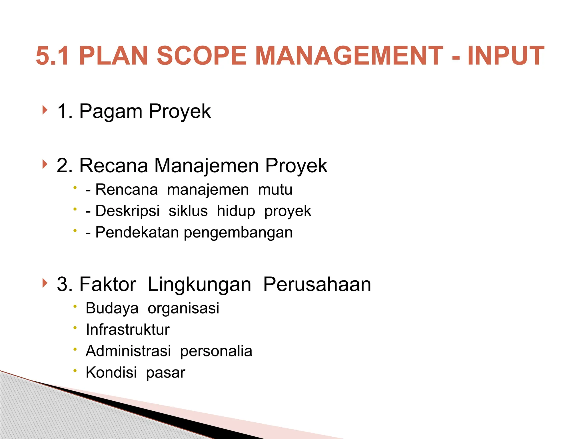 PMBOK Chapter 5.pptx Project Scope Management | PPTX
