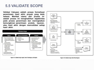 PMBOK Chapter 5.pptx Project Scope Management | PPTX