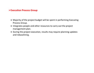 Undestand PMBok 5th, Section 3 | PDF