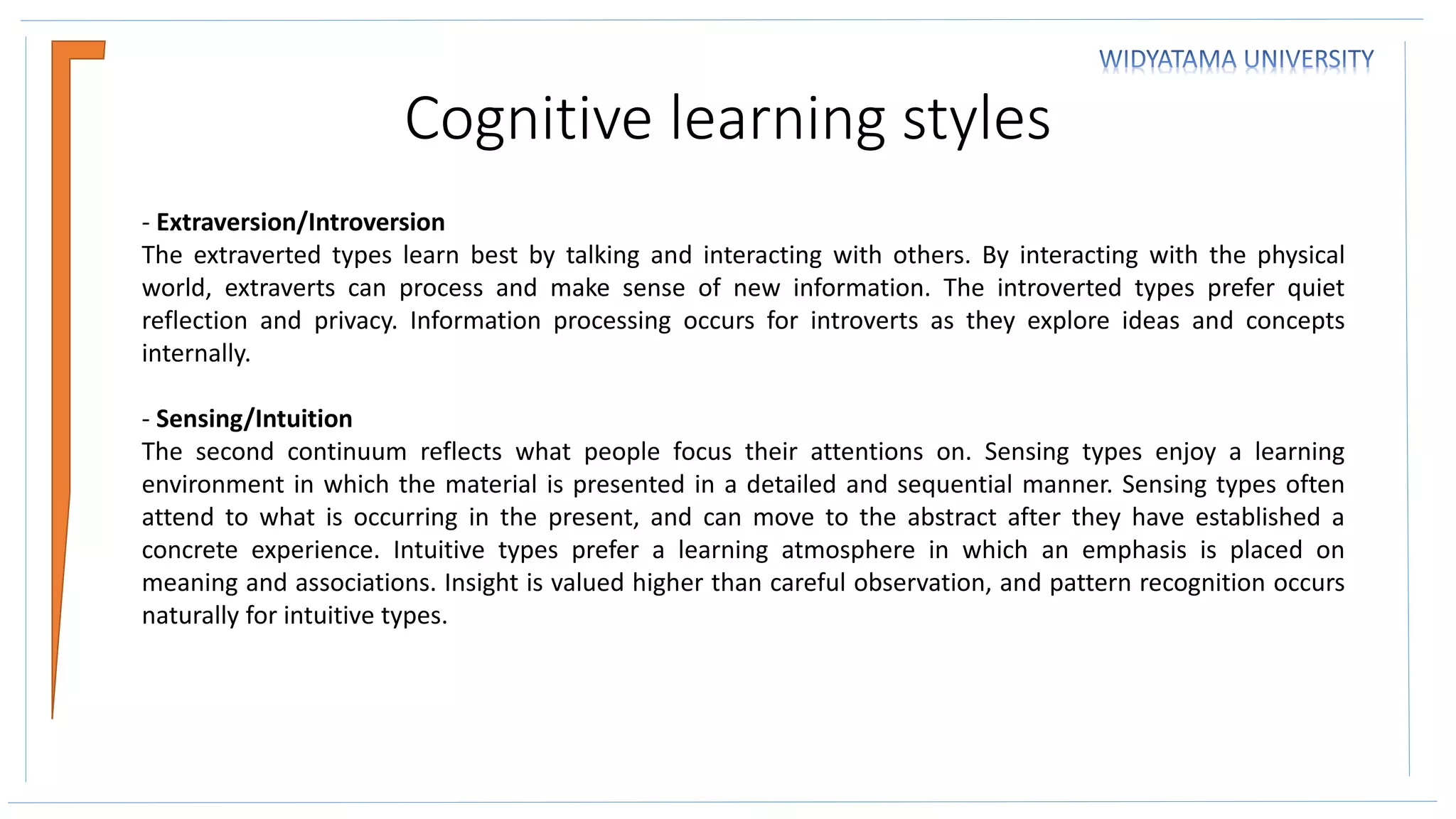 Myers–Briggs Type Indicator (MBTI) | PPTX