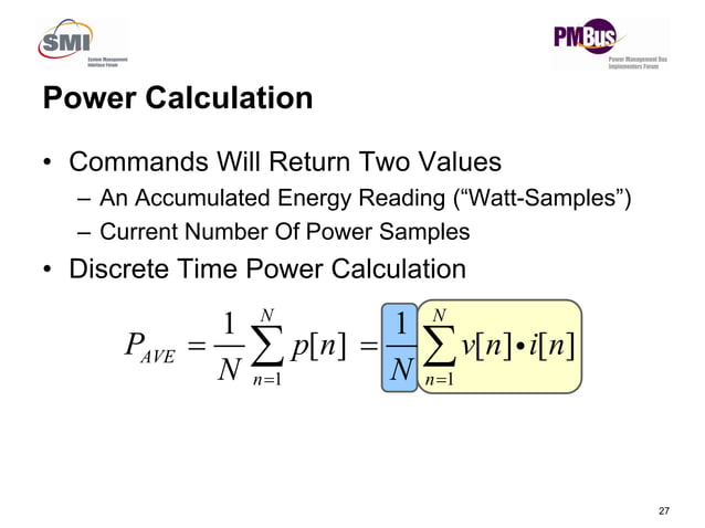 PMBus Specification Rev 1.2 Presentation 20100228.pdf