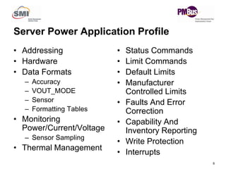 PMBus Specification Rev 1.2 Presentation 20100228.pdf