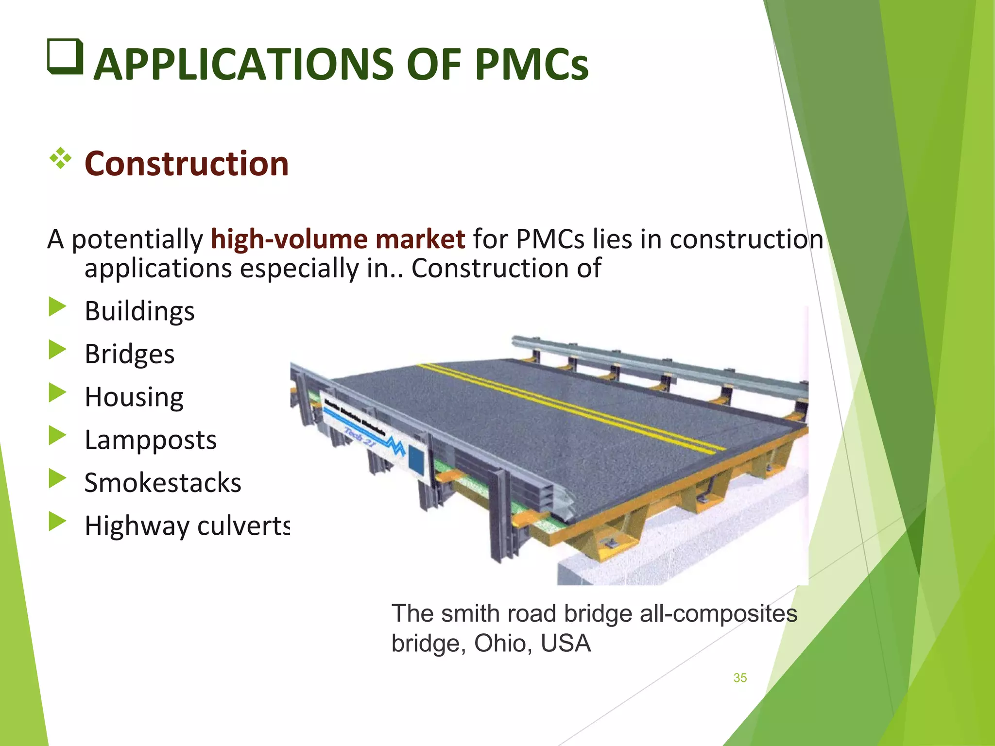 Polymer Matrix Composites (PMC) Manufacturing and application | PPT