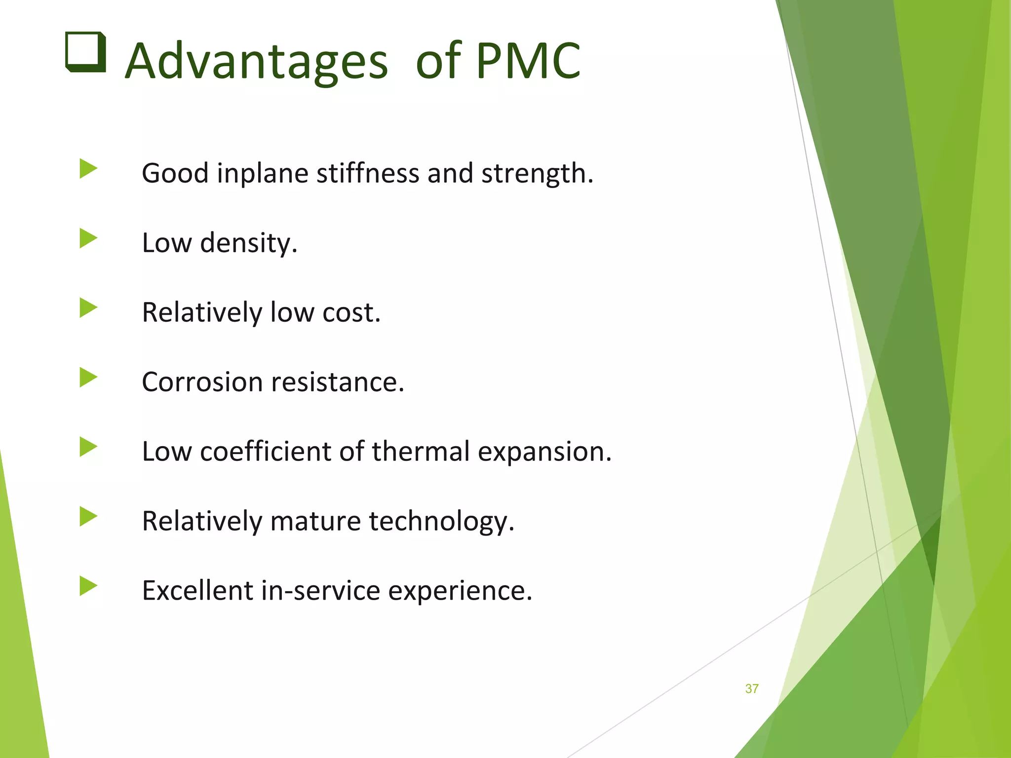 Polymer Matrix Composites (PMC) Manufacturing and application | PPT