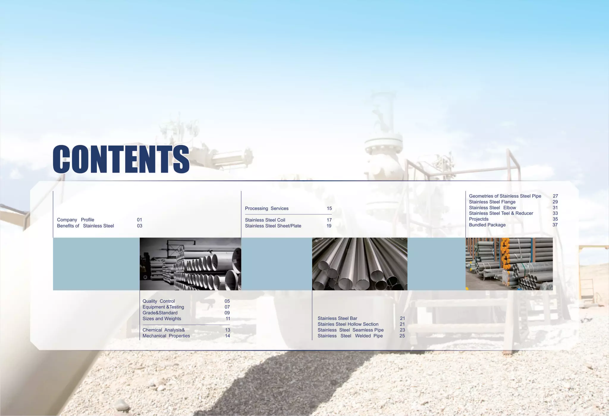 PMC Stainless Steel Pipe Catalogue | PDF