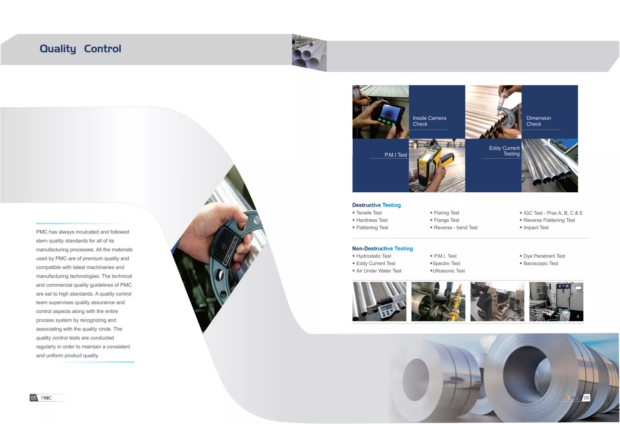PMC Stainless Steel Pipe Catalogue | PDF | Manufacturing Industry ...