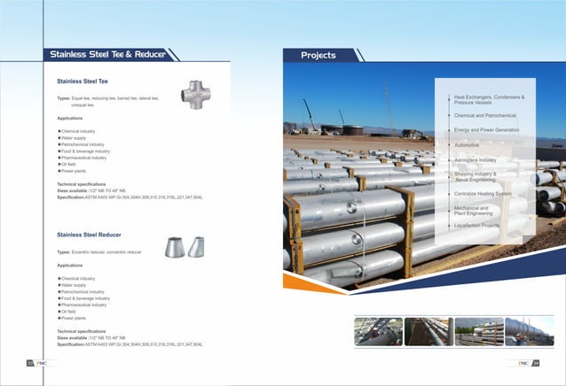 PMC Stainless Steel Pipe Catalogue | PDF