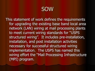 PM Case Study USPS MPI Project-Cardiss Collins P&DC-Chicago | PPT