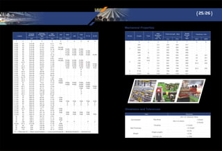 Permanent Steel Manufacturing Co.,Ltd Products Catalogue | PDF