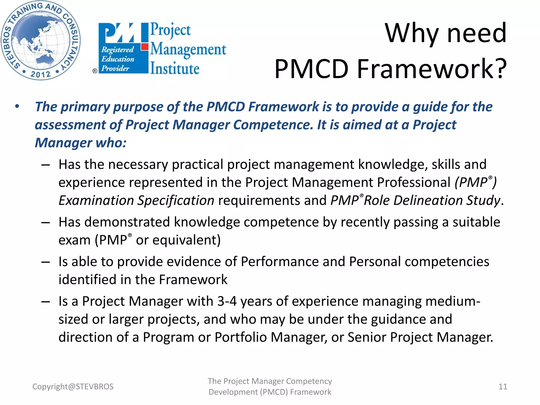 Pmcd™ framework stev_bros | PPT