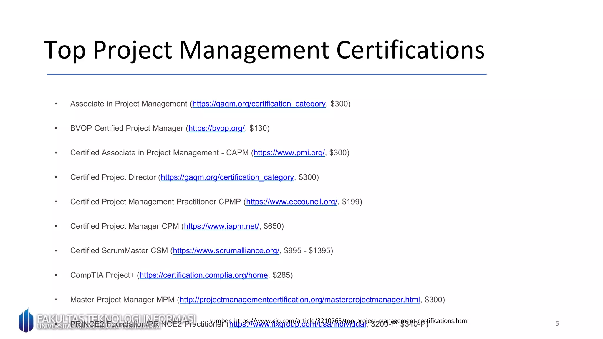 PMP Certification Preparation | PPTX