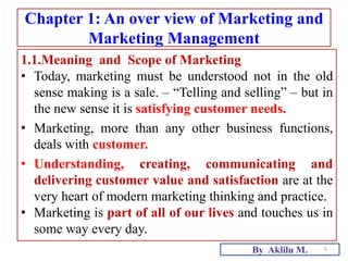 PM Ch 1 An overview of Marketing & Marketing Management.pptx