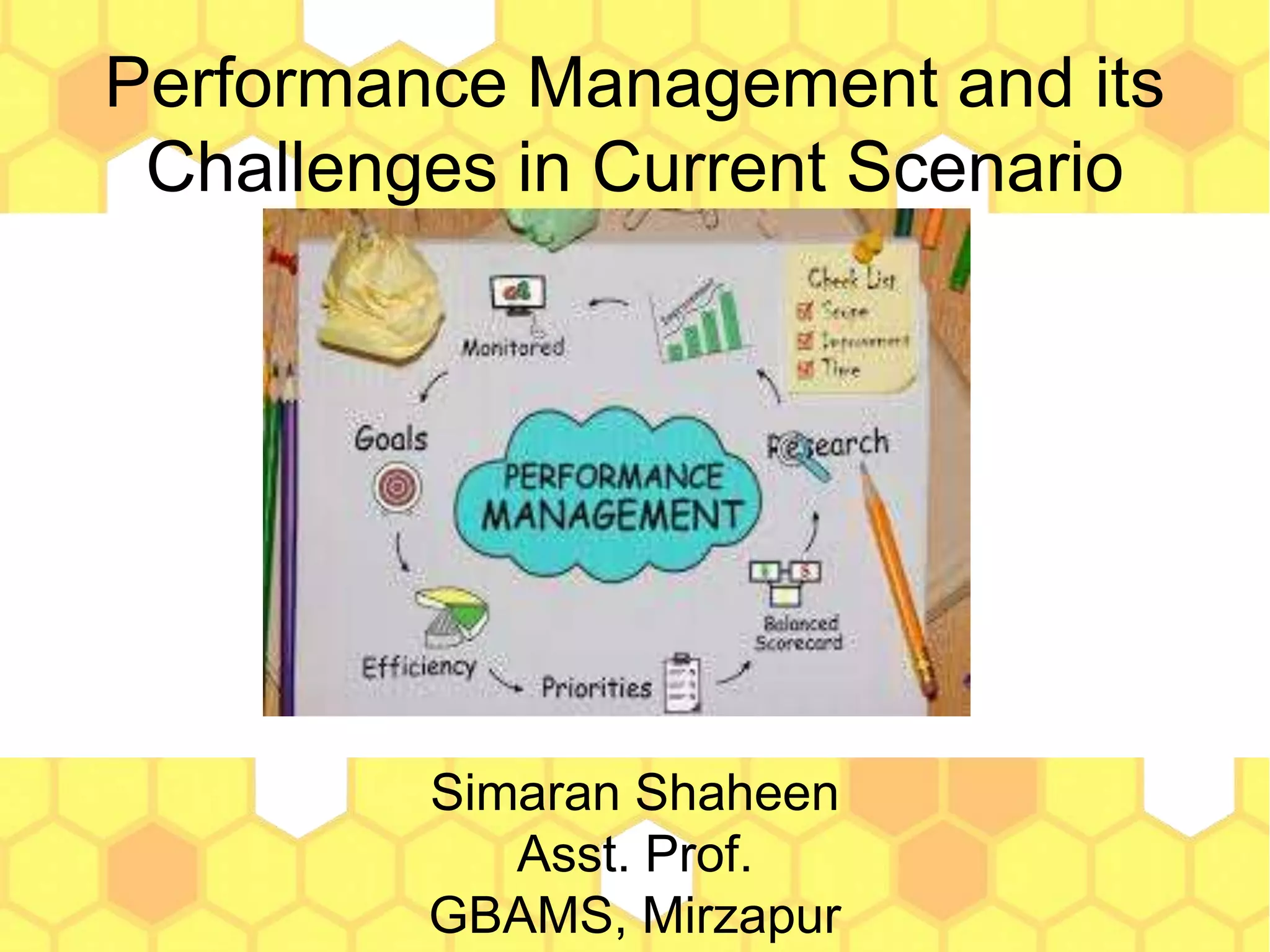 Challenges of Performance Management System | PPTX