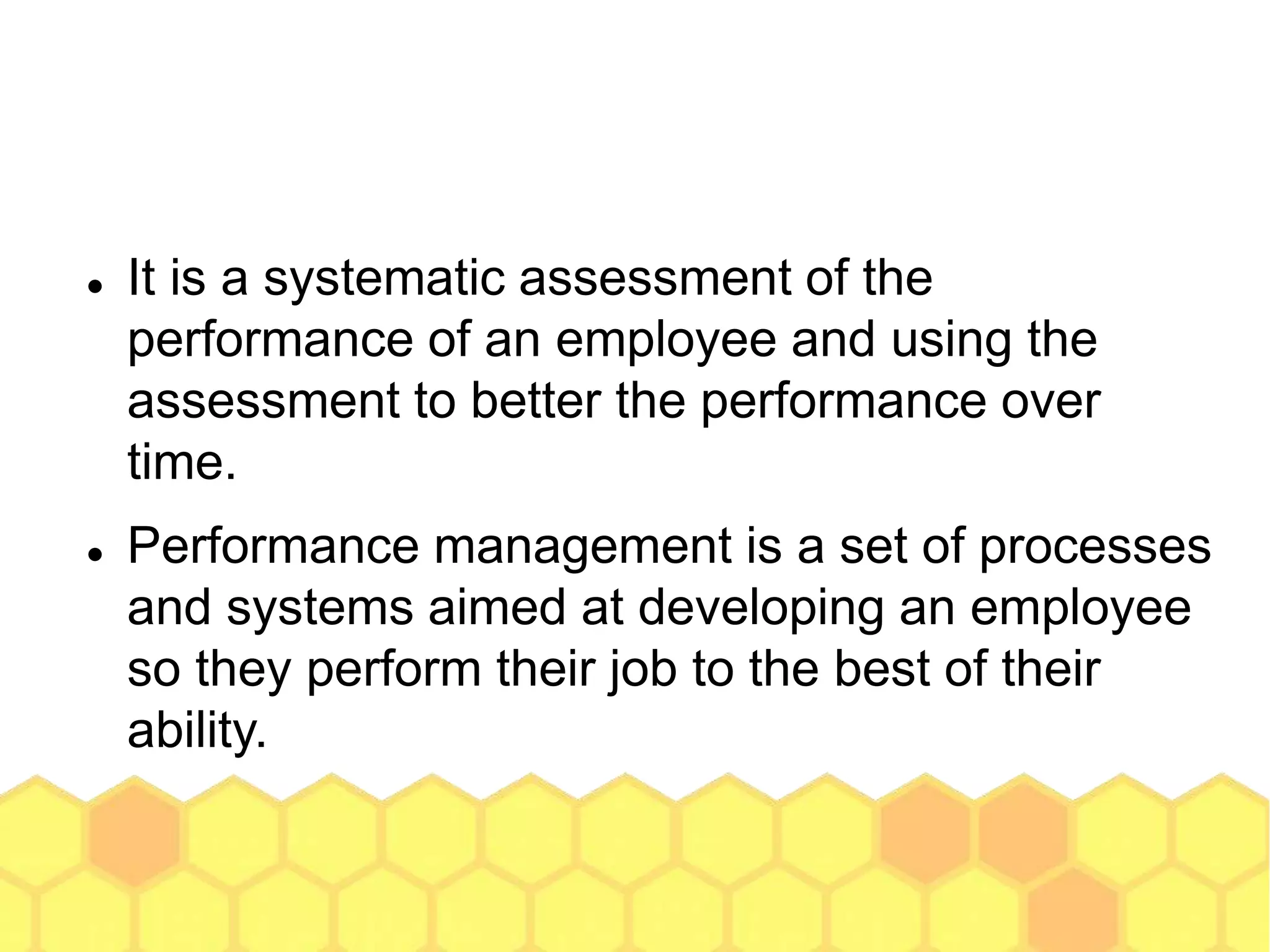 Challenges of Performance Management System | PPTX