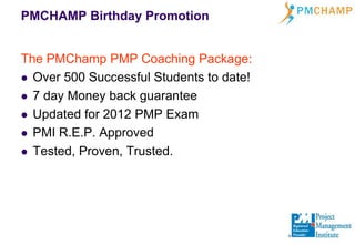 PMChamp Birthday Promotion | PPT