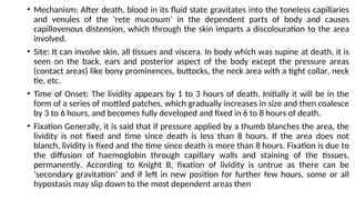 Post Mortem changes presentation by Khan | PPT