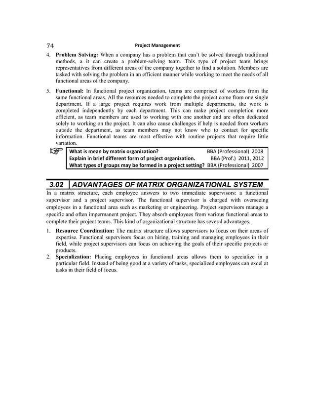 Pm chapter 3... | PDF