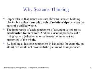 Information Technology Project Management, Fourth Edition | PPT