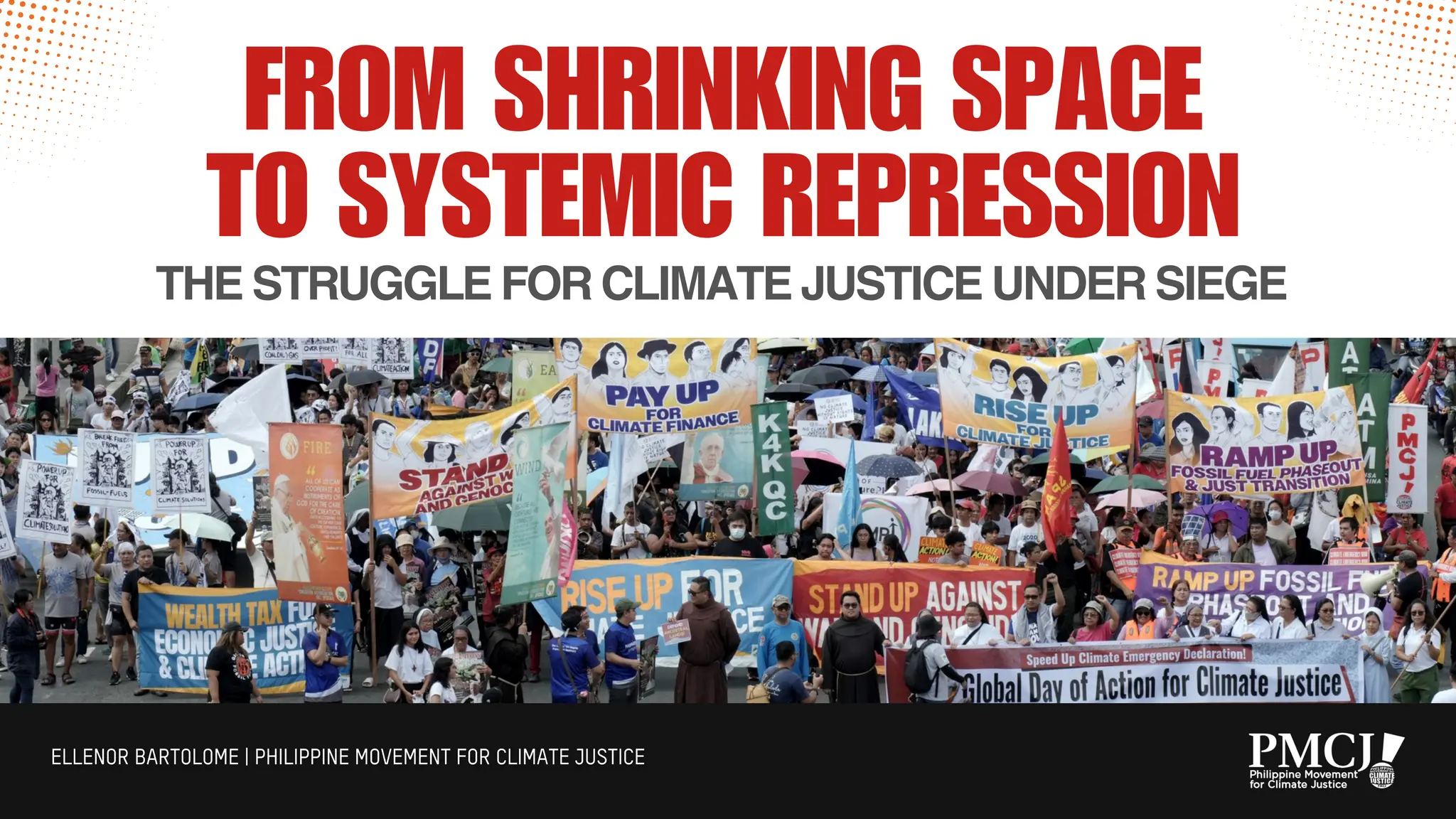 PMCJ - FROM SHRINKING SPACE TO SYSTEMIC REPRESSION | PDF