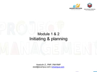 PMBOK 6 Summary: Module 2 (Planning Processes) | PPTX