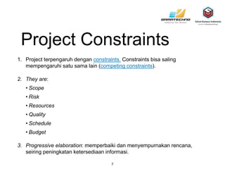 PMBOK 6 Summary: Module 1 (Introduction and Initiating Processes) | PPTX