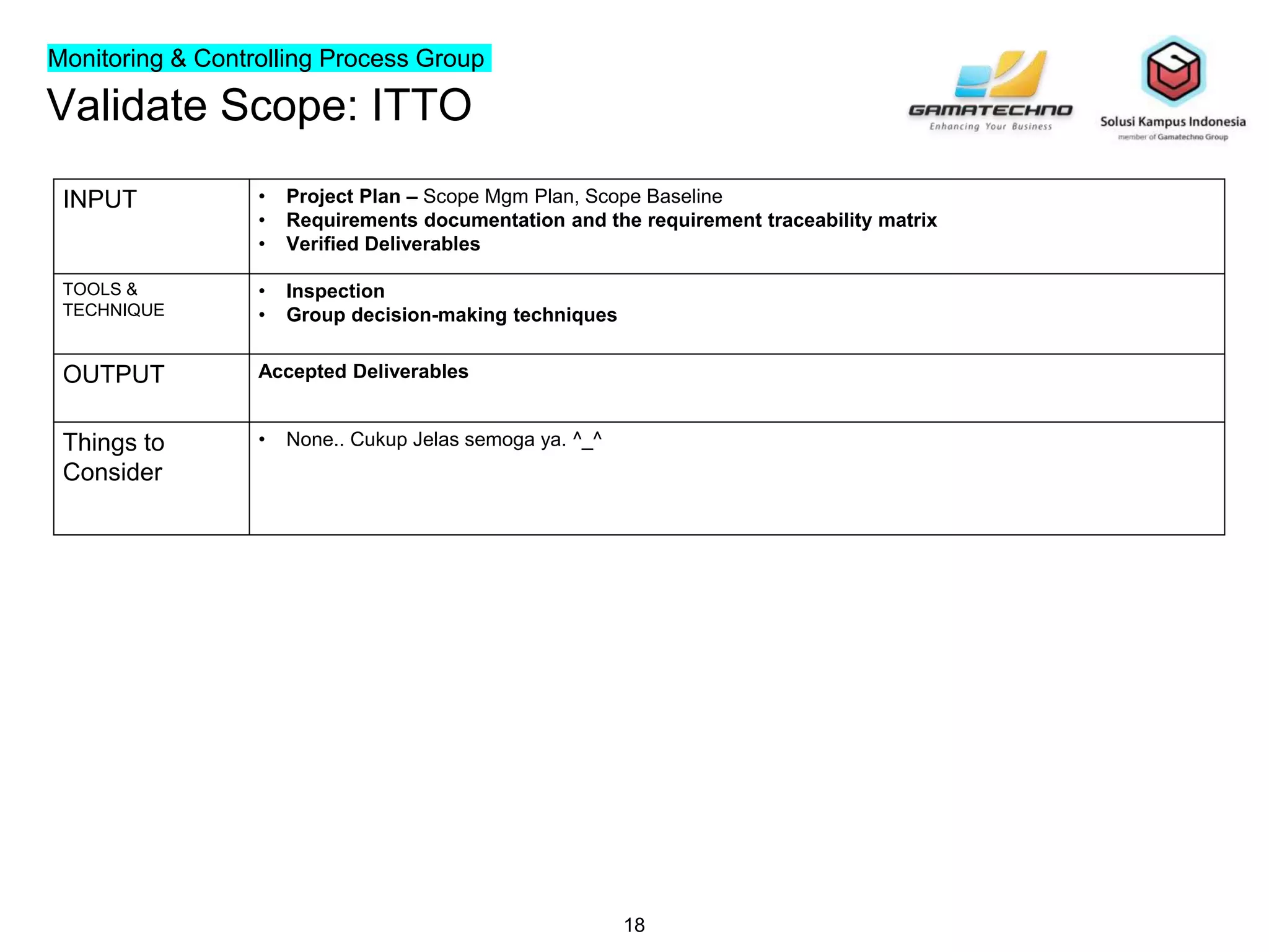 PMBOK 6 Summary: Module 4 (Monitoring and Controlling Processes) | PPTX