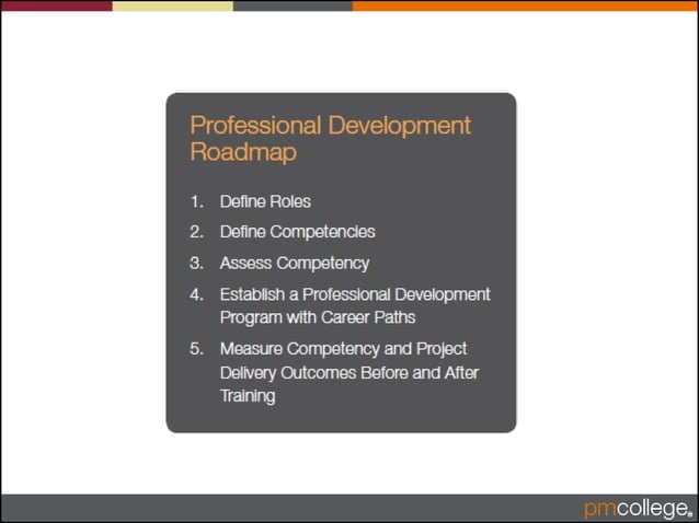 Project Manager Competency Overview | PPT | Resume Writing and Advice ...