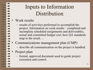 Project management communication | PPT | Civil Engineering Industry ...