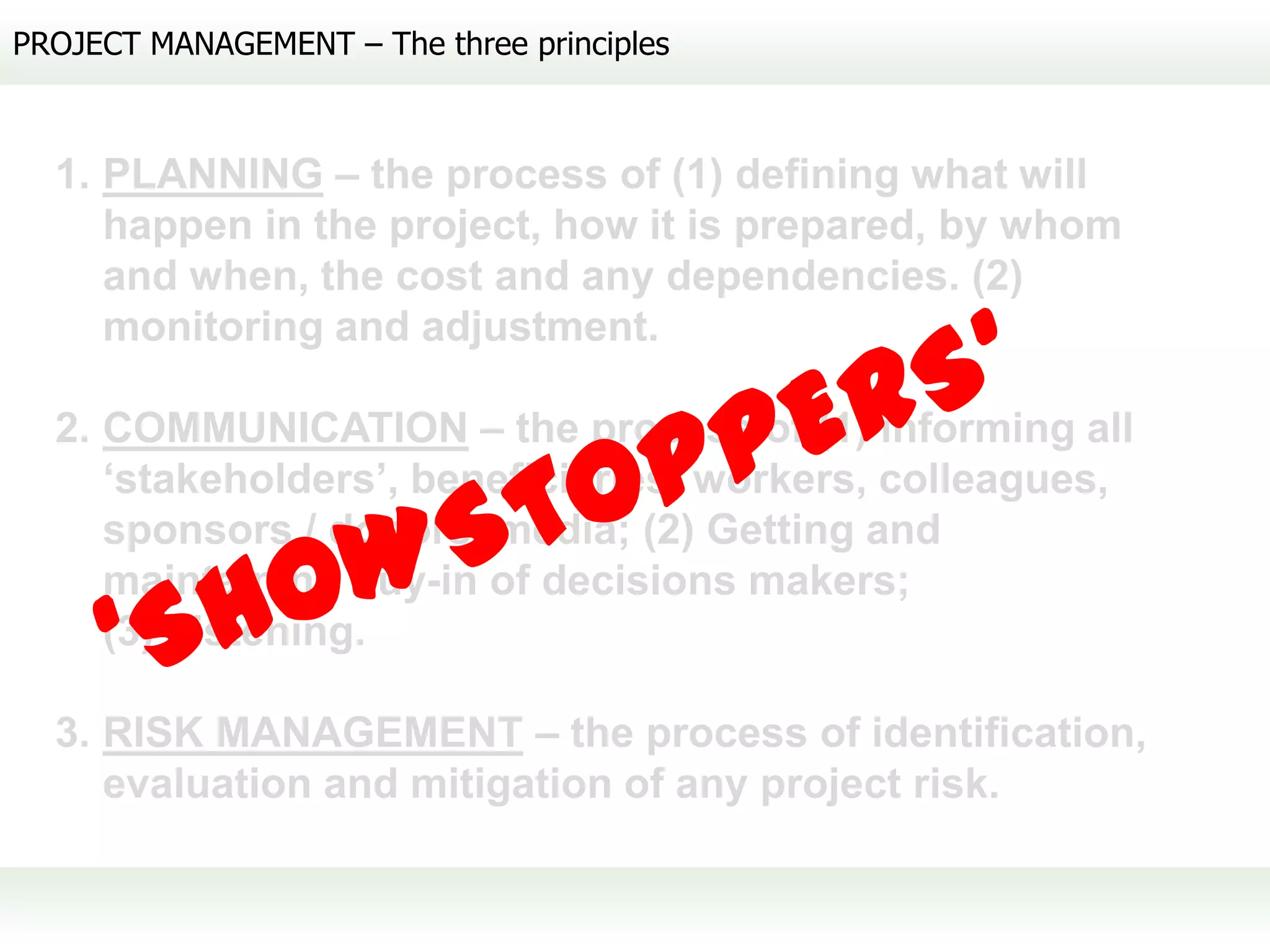 Practical Project Management - full course | PPTX