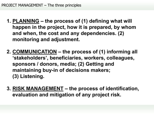 Practical Project Management - full course | PPTX