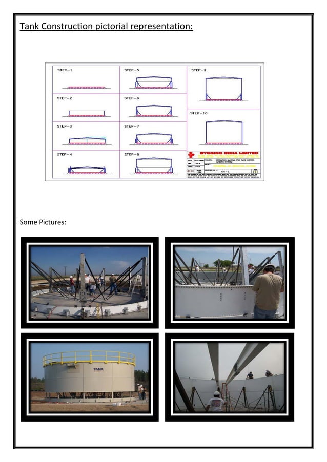 Project Management Report for Tank Farm | PDF