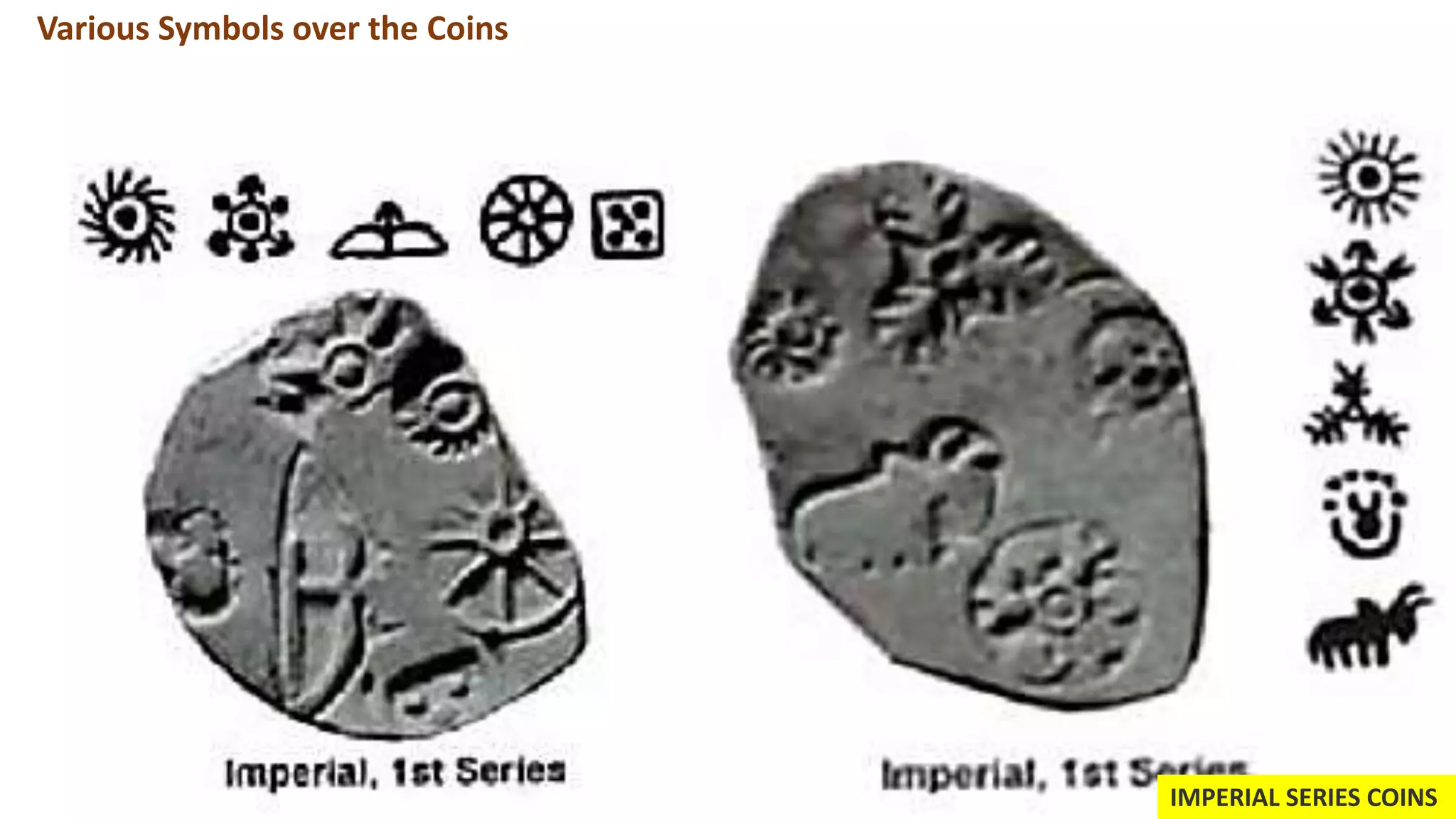 Punch Marked Coins (1000 BCE - 500 CE) | PPTX