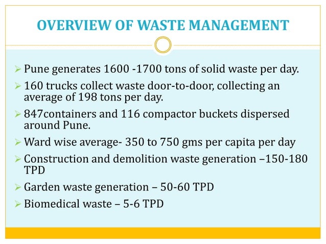 Integrated Solid Waste Management of PMC | PDF | Civil Engineering ...