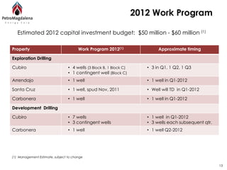 Pmd -investor_presentation-december_2011 | PDF | Business Accounting & Finance | Business