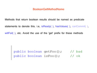 Pmd naming-rules | PPT