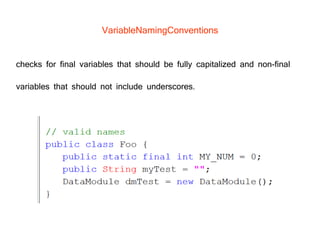 Pmd naming-rules | PPT