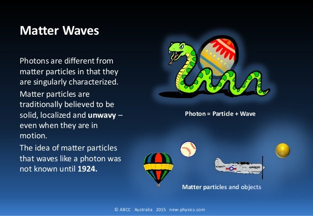 PM [D01] Matter Waves