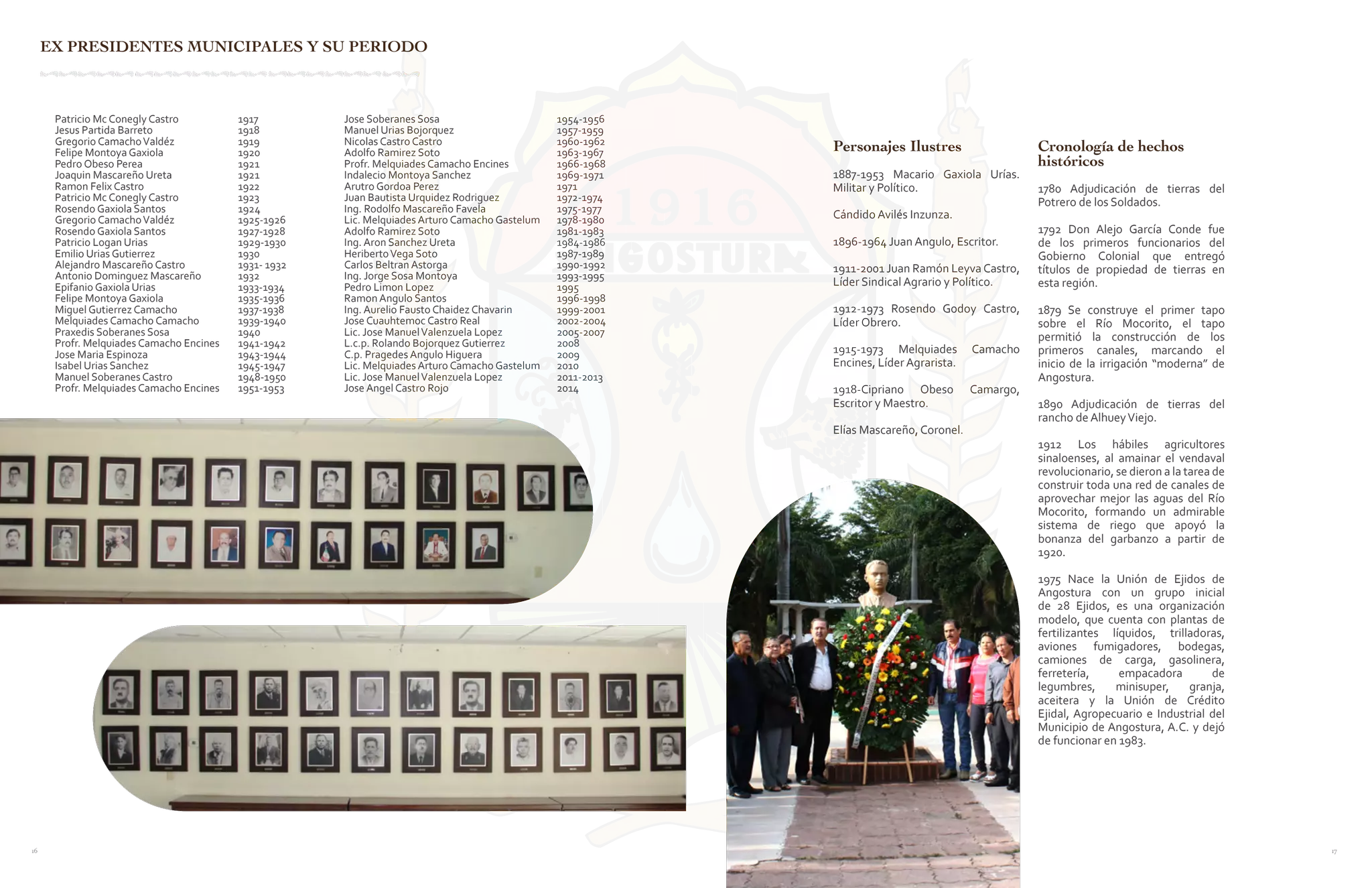 PLAN MUNICIPAL DE DESARROLLO ANGOSTURA 2014-2016 | PDF