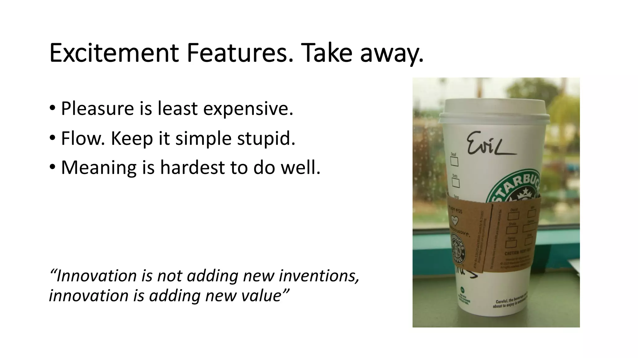 Andriy Korol "What is the next great feature you have to implement ...